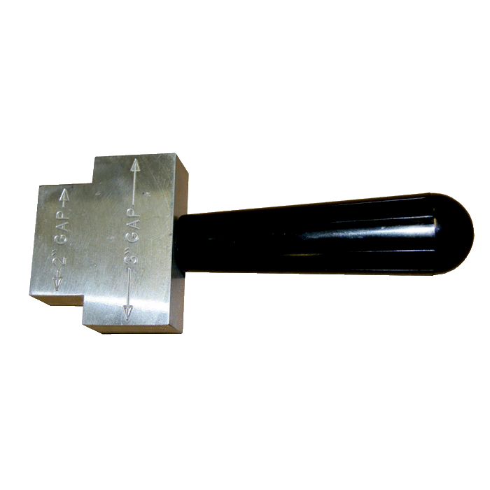 Multi-Step Safety Block for Flange Spreader