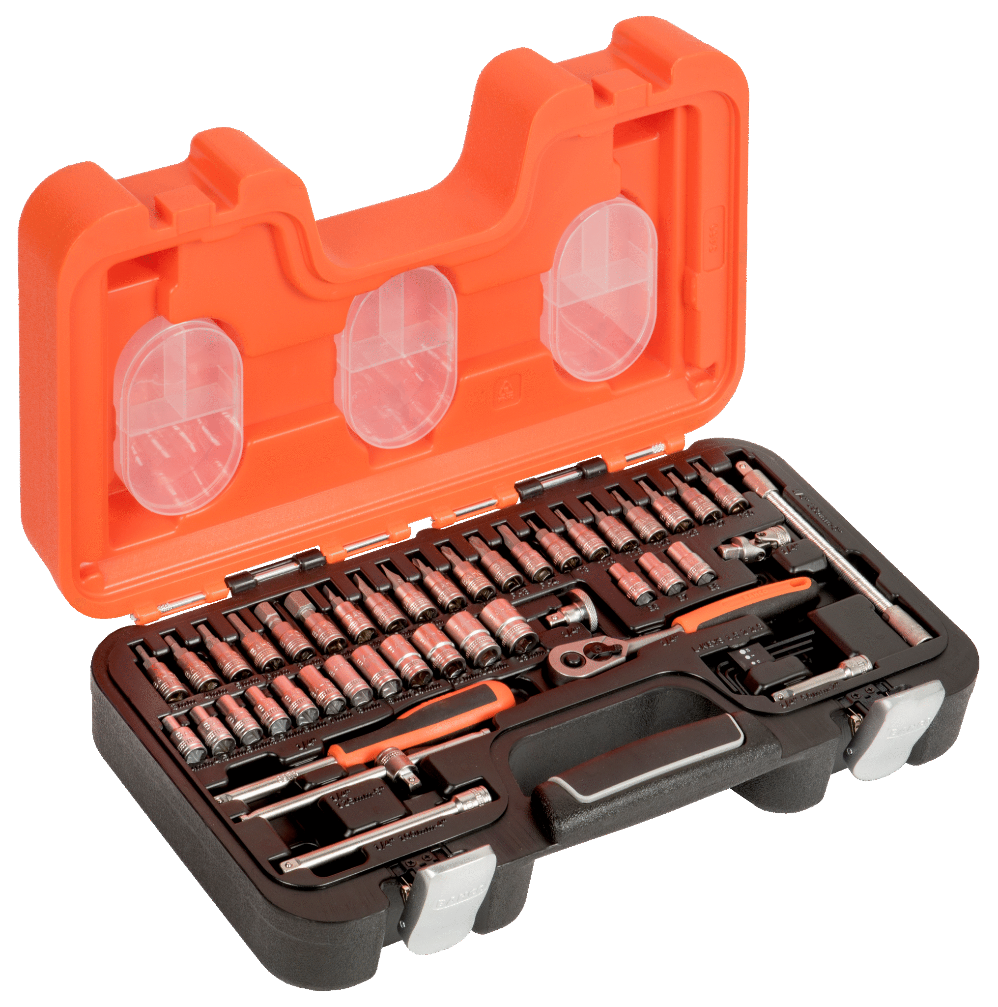 1 4 Square Drive Socket Set With Metric Hex Profile And Socket Drivers